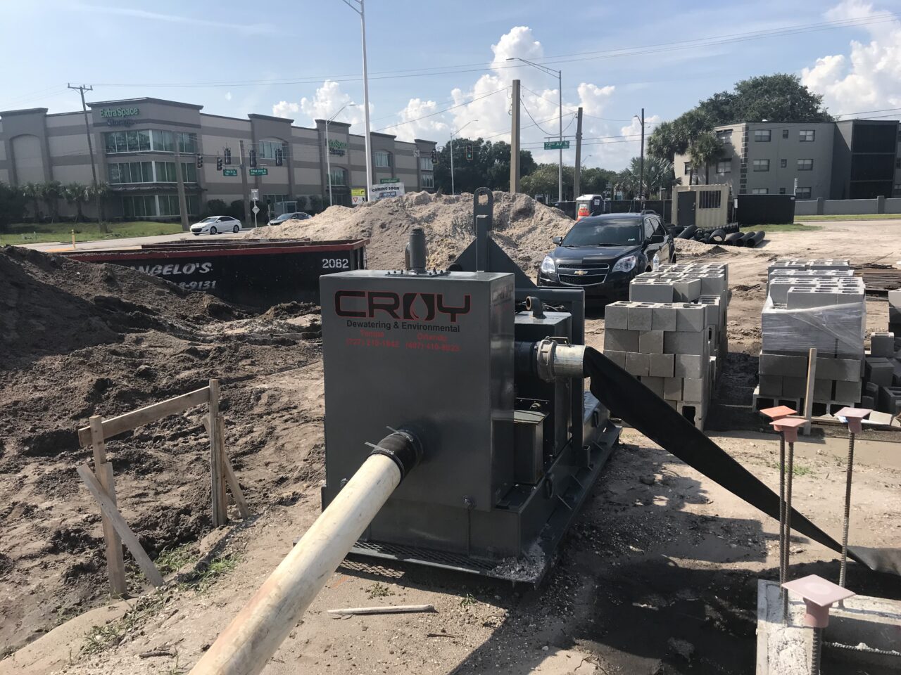 Wellpoint Dewatering Systems | Croy Pumps